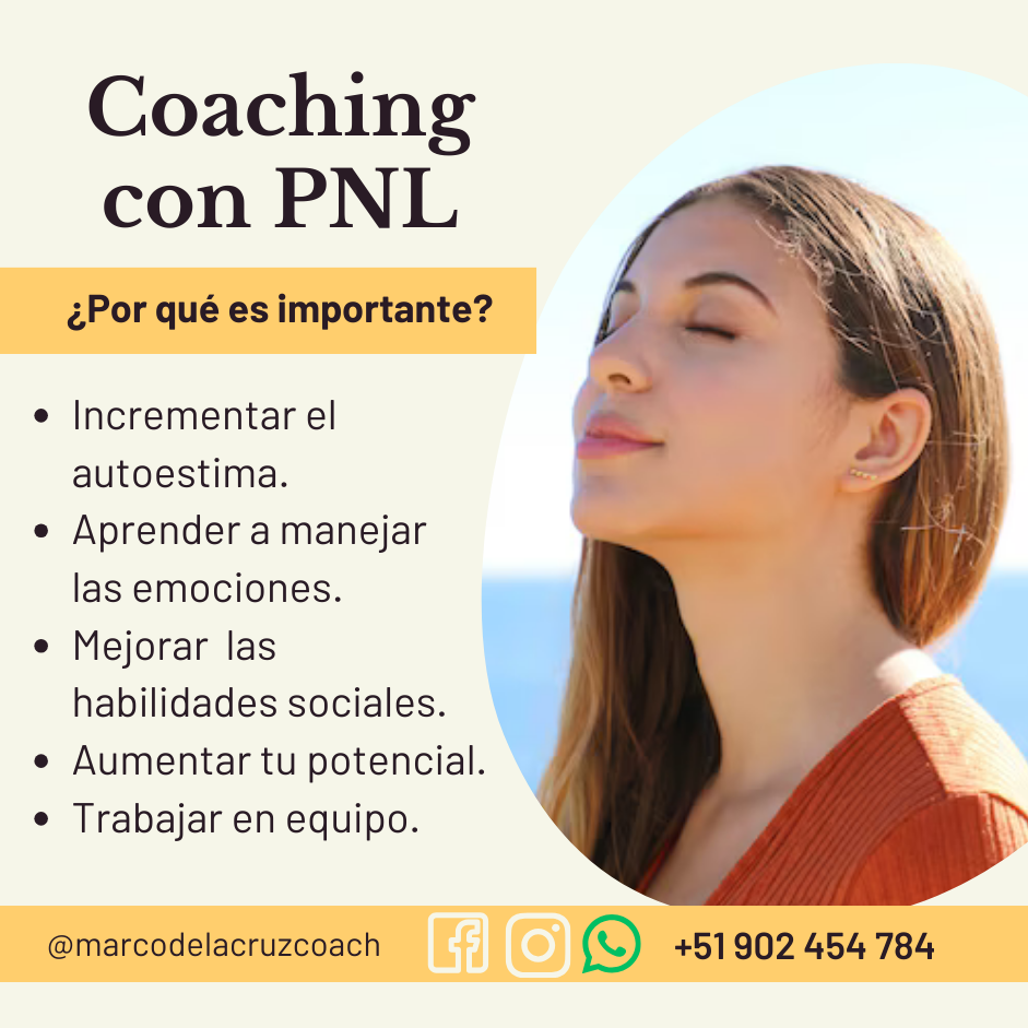 Coaching con PNL en Lima - Marco De La Cruz Coach
